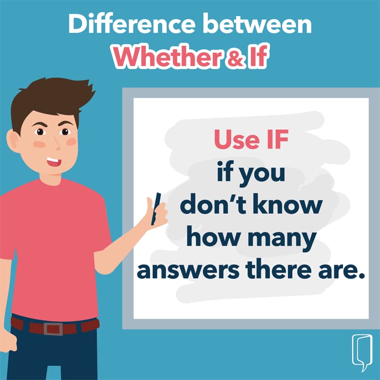 Whether ou if ? Révisez votre grammaire anglaise